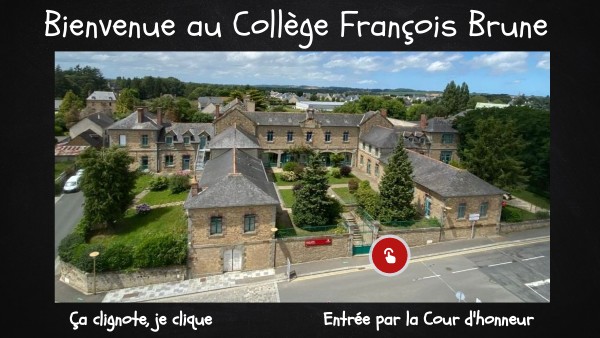 Visite virtuelle Collège François Brune - Avril 2021