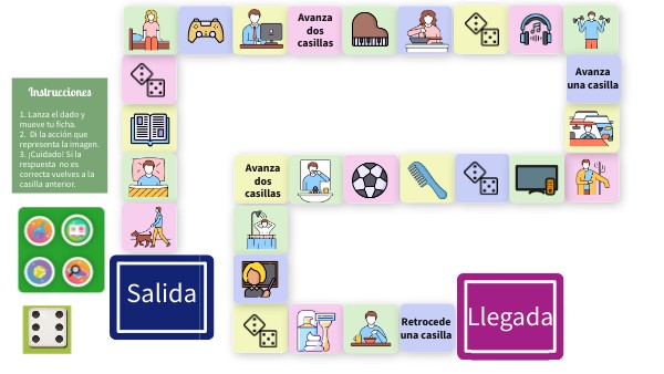 Rutina diaria - juego de mesa | Genially