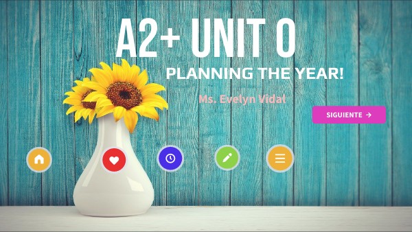 A2 U1: Enyoy yourself