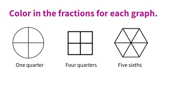 Color the fractions