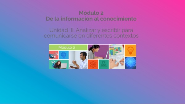 Módulo 2 Semana 3/2 | Genially