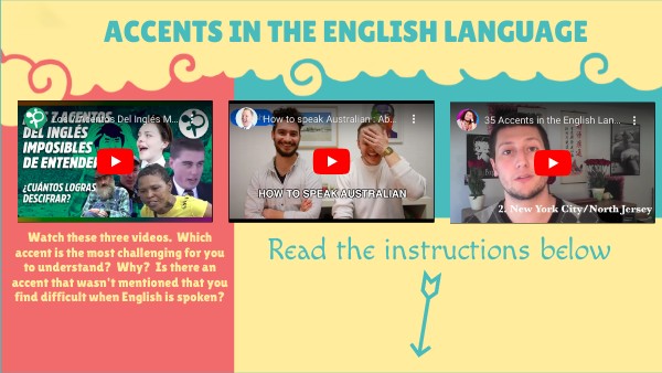 Accents in the English Language