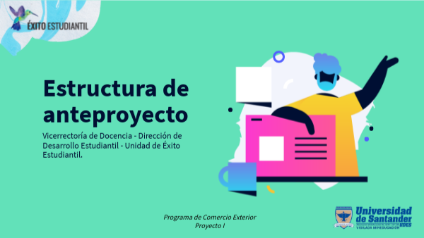Estructura de anteproyecto | Genially