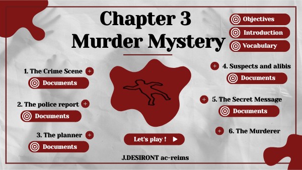 Chapter 3 - Murder Mystery | Genially