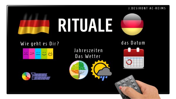 Rituels en allemand | Genially