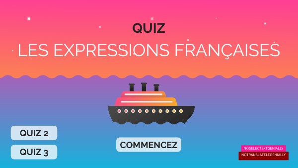 0013-LES EXPRESSIONS FRANÇAISES