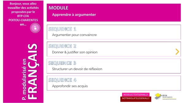 0173-APPRENDRE A ARGUMENTER [PM] | Genially