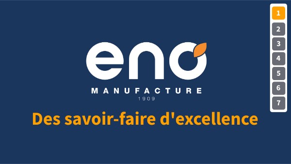 ENO 2023 - Des savoir-faire d'excellence | Genially