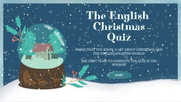 THE ENGLISH CHRISTMAS QUIZ