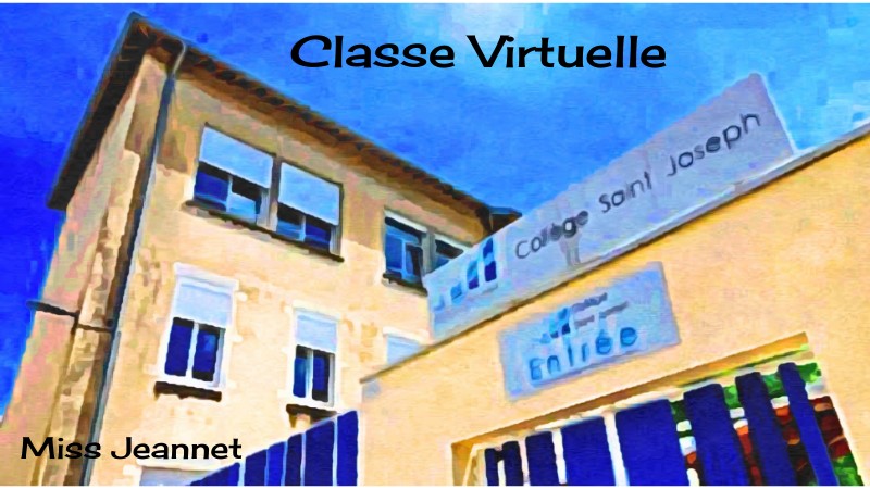 Accueil classe virtuelle | Genially