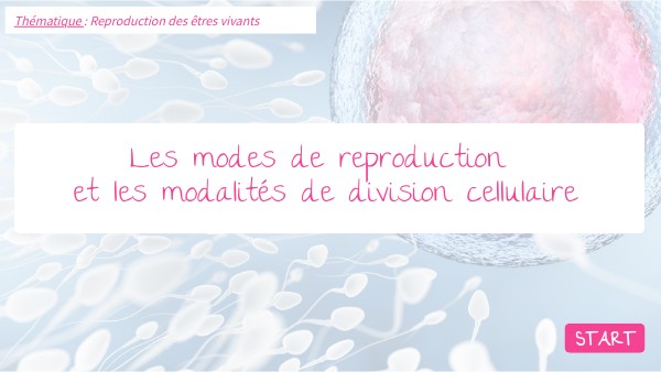 3e - rappel - Les modes de reproduction et les modalités de division ...
