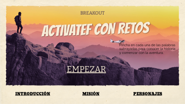 ACTIVATEF CON RETOS | Genially