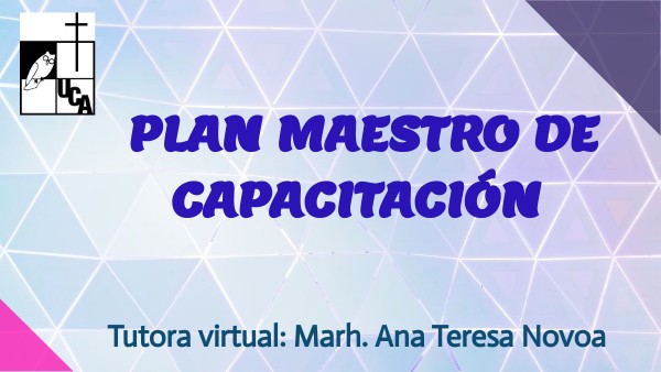 Plan Maestro CG Novoa | Genially