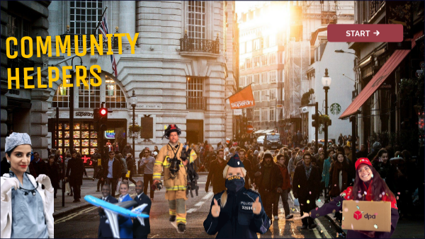 Community Helpers Game | Genially