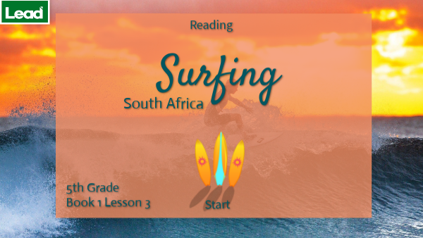 Reading Lead 5th Book 1 Lesson 3 | Genially