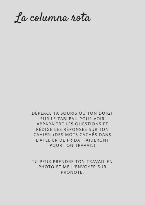 La columna rota Frida