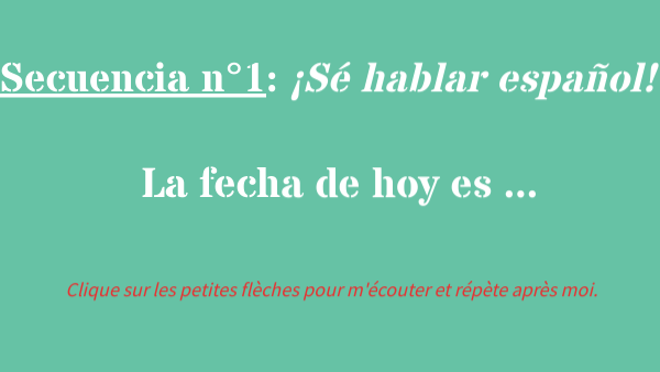 La fecha | Genially