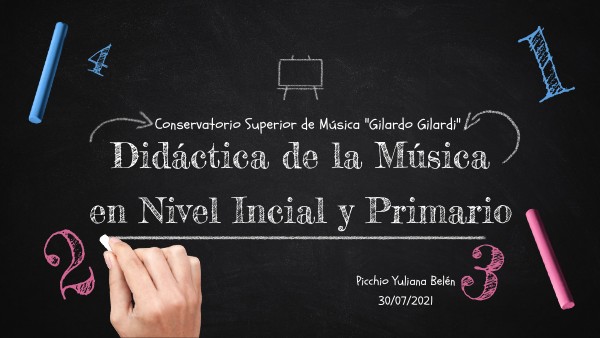 PRESENTACIÓN "DIDÁCTICA DE LA MÚSICA"