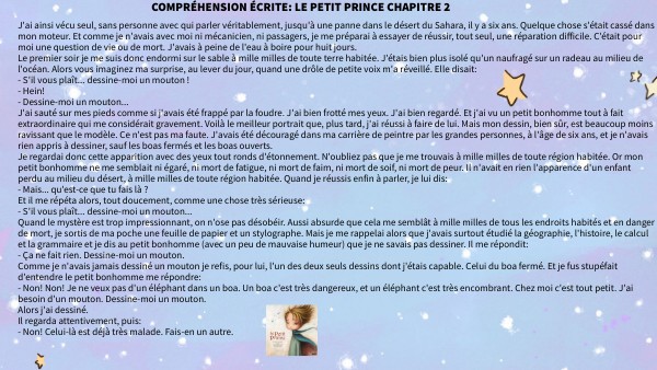 CE LE PETIT PRINCE