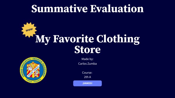 Summative Evaluation