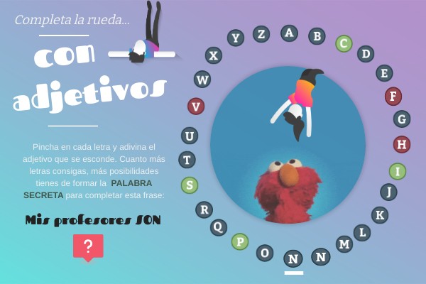 RUEDA DE ADJETIVOS | Genially