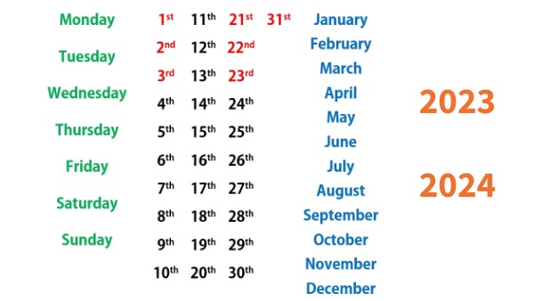 interactive calendar