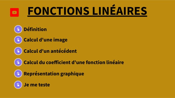 Cours_Fonctions linéaires