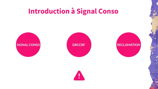 Réclamation - Signal Conso