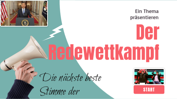 REDEWETTKAMPF: EINE REDE HALTEN | Genially