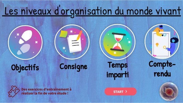 2nde Chapitre 1 Niveau Organisation du monde vivant | Genially