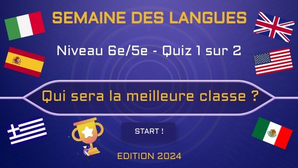 QUIZ N°1-6e/5e-Ed 2024 | Genially