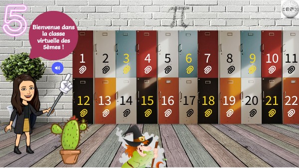 Classe virtuelle 5e | Genially