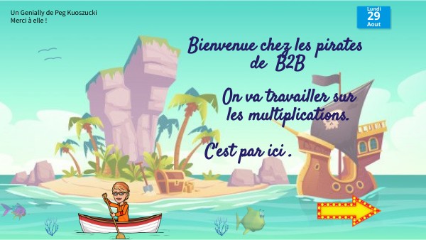 pirate multiplications | Genially