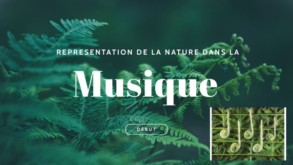 NATURE PRESENTATION | Genially