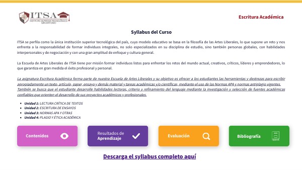 Syllabus NRC 1784 | Genially