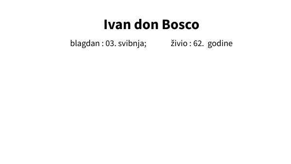 Ivan don Bosco