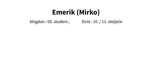 Emerik | Genially