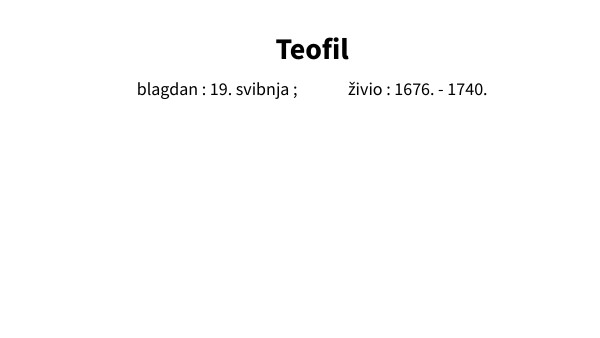 Teofil