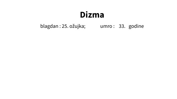 Dizma | Genially