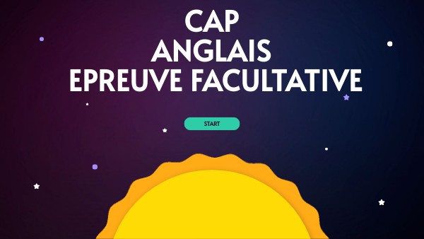 CAP épreuve facultative | Genially
