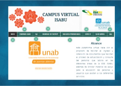 Página Campus Virtual ISABU | Genially