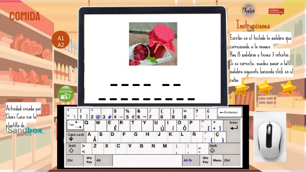 Vocabulario de la comida. Nivel A1-A2 | Genially