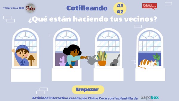 ¿Qué están haciendo tus vecinos? | Genially