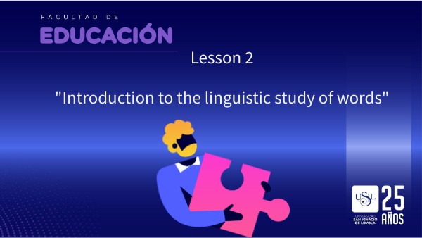 English vocabulary lesson 2