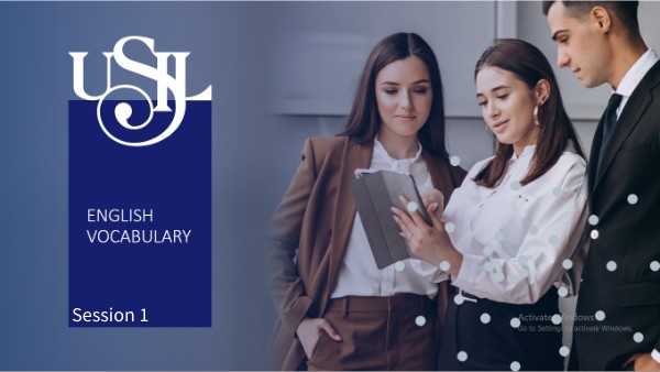 Lesson 3 English Vocabulary