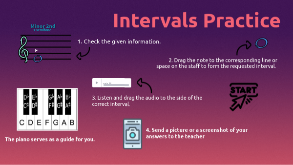 Student´s intervals practice | Genially