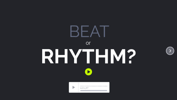 BEAT AND RHYTHM GAME | Genially
