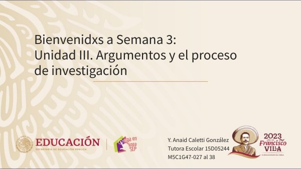 Sesión 3 M5 G47 | Genially