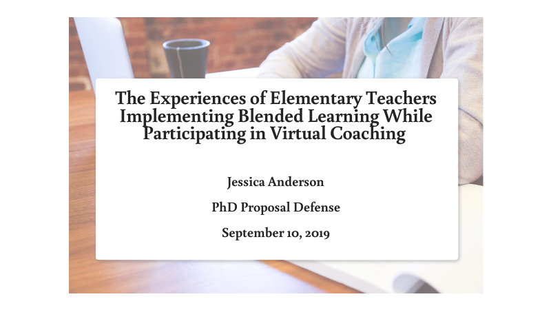 PhD Proposal Defense | Genially