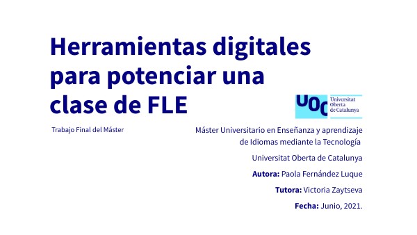 PRESENTACIÓN TFM | Genially